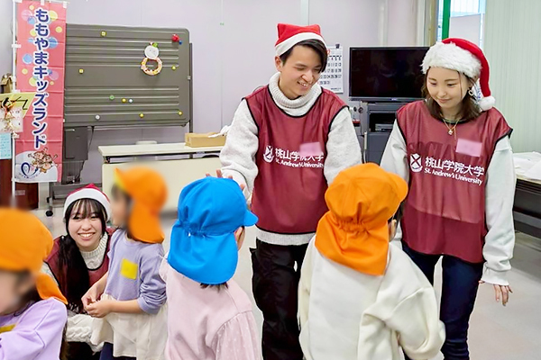 ももやまキッズランドを開催しました | 2025年度 NEWS一覧 | 桃山学院大学